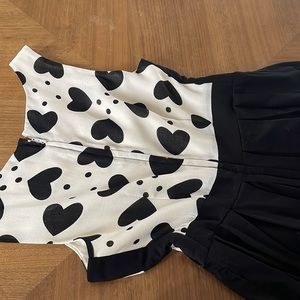 Modcloth | Dresses | 95s Style Heart Dress | Poshmark